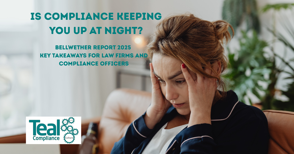 Compliance tops law firm concerns in the Bellwether Report 2025